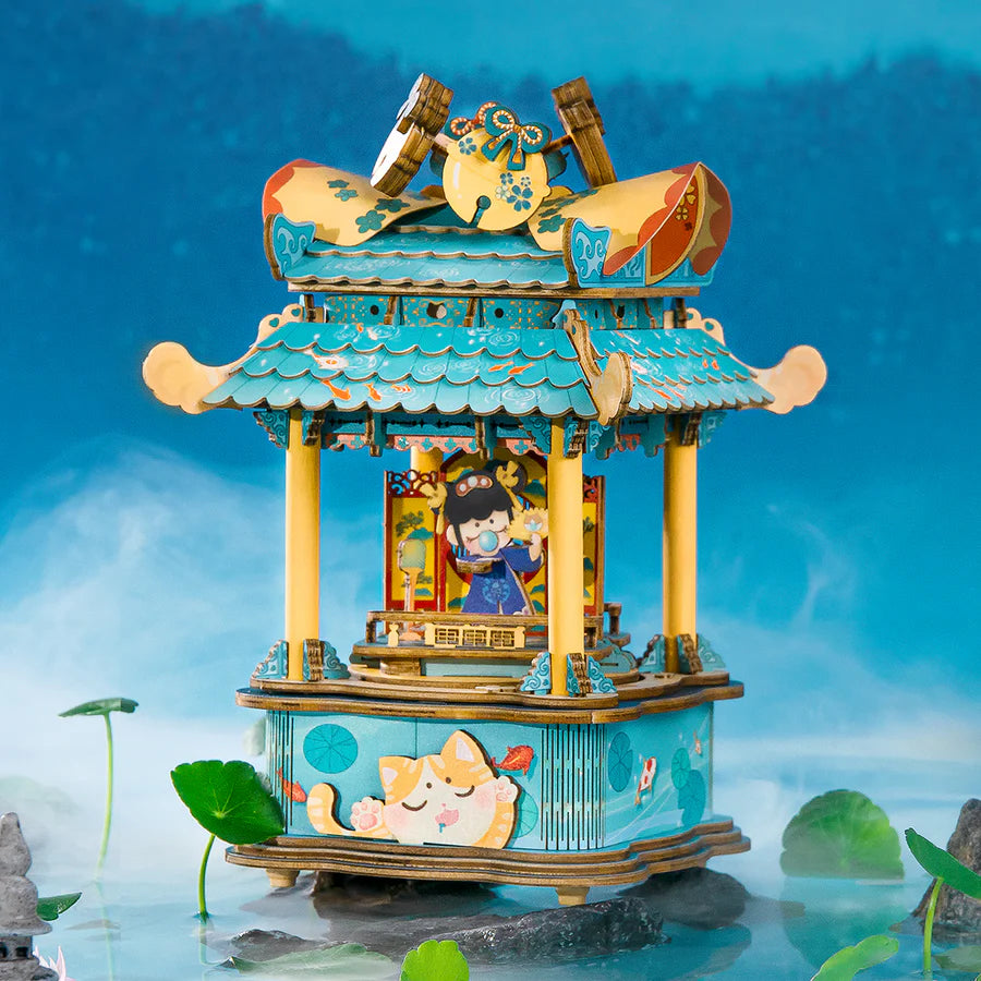 Rolife - DIY Miniature House Music Box The Show 与君戏 – Rolife Canada